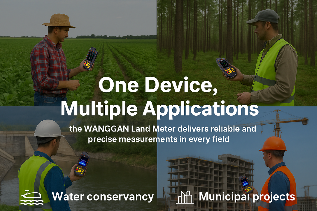 One Device, Multiple Applications – WANGGAN Land Meter – WG Tech