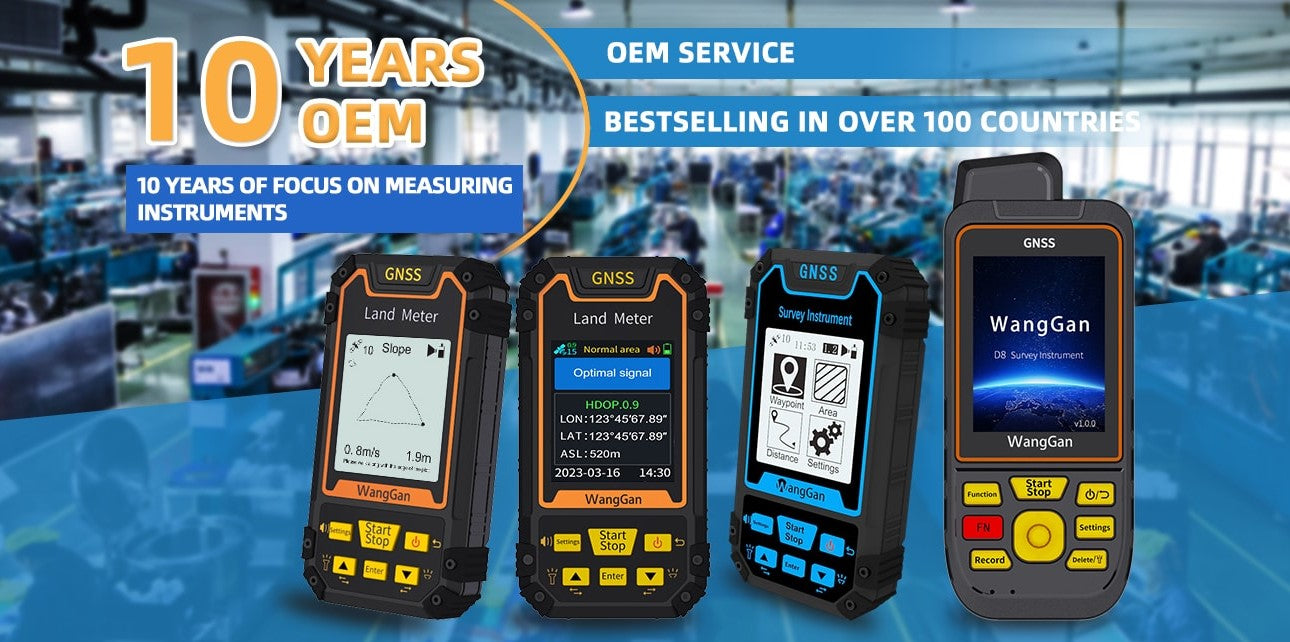 Satellite Land meters Land Survey Equipment – WG Tech